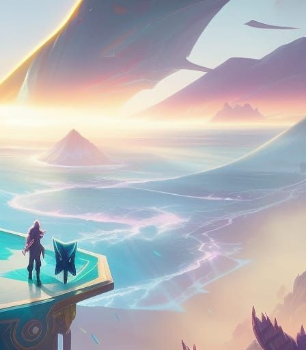 🌴 📙 🍴 🚼 lux league of legends wild rift hero champions arcane magic ...