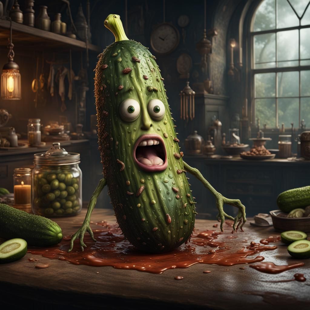Just A Pickle - AI Generated Artwork - NightCafe Creator