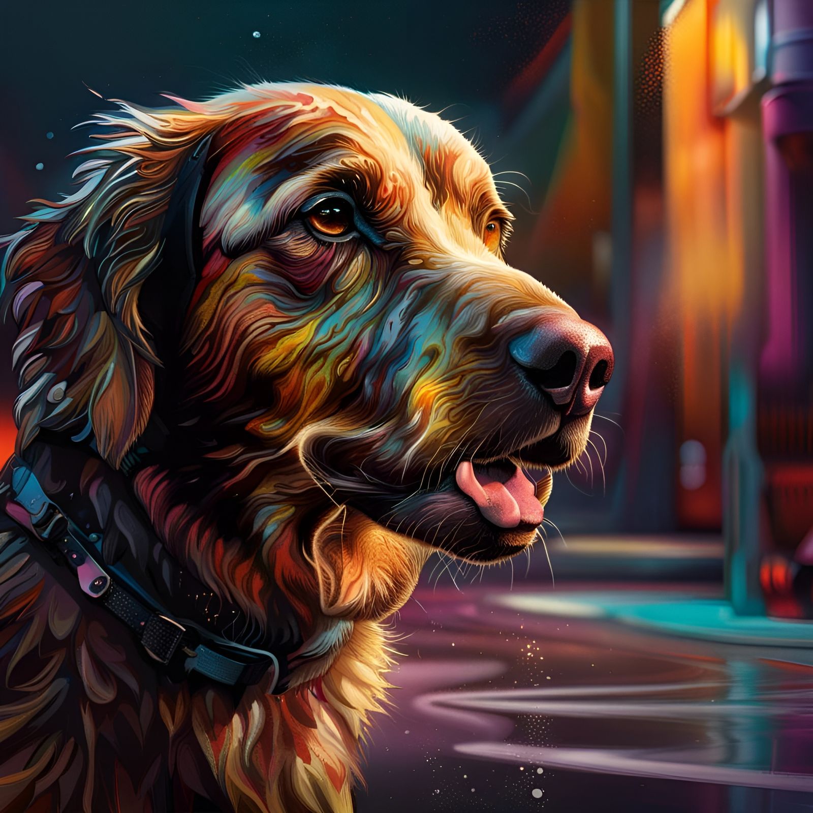 Sniffff!!! - AI Generated Artwork - NightCafe Creator