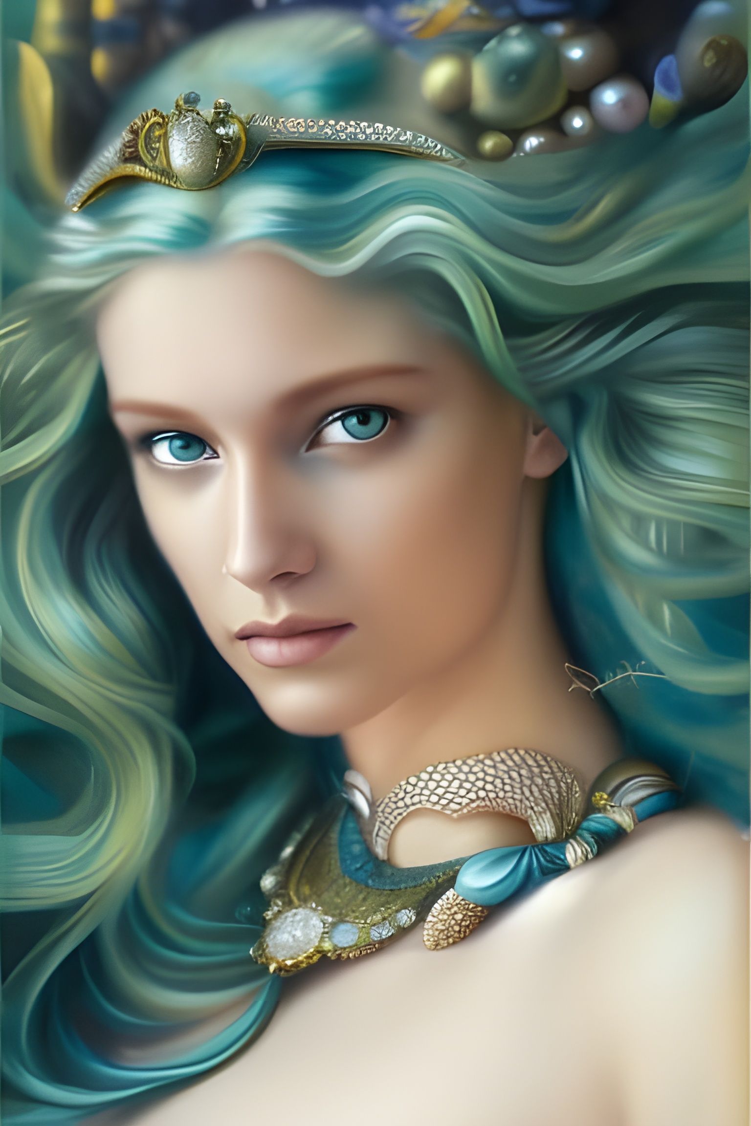 A Sinister Siren - AI Generated Artwork - NightCafe Creator