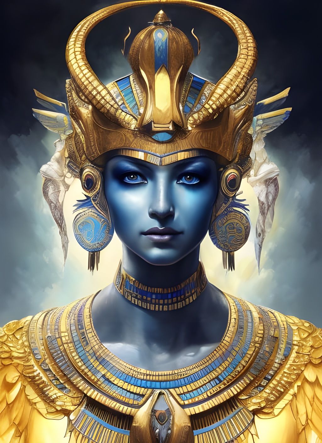 Aetheria, Goddess of Wisdom - AI Generated Artwork - NightCafe Creator