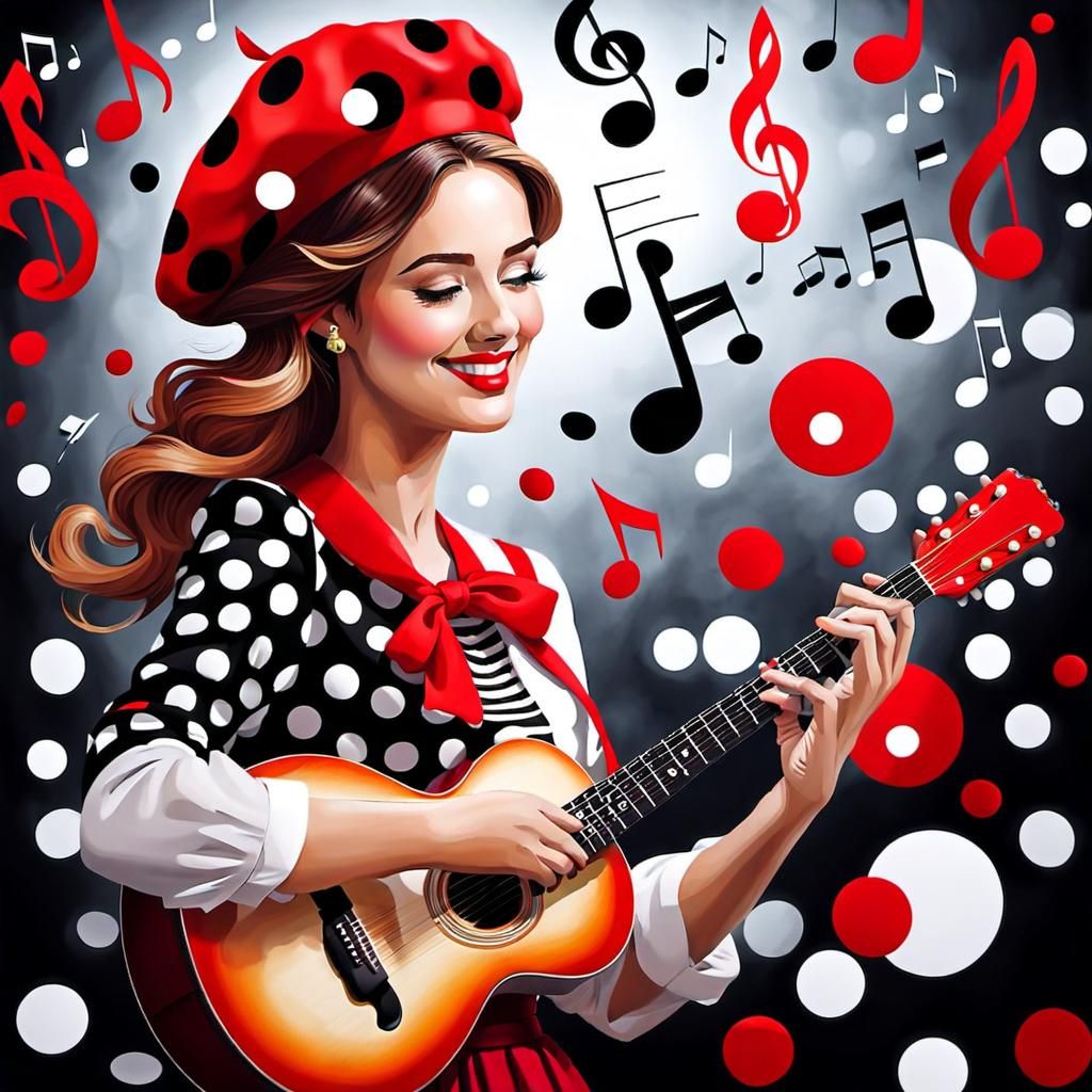 Come and enjoy the music of "Dot". The polka dot crazy singer always ...