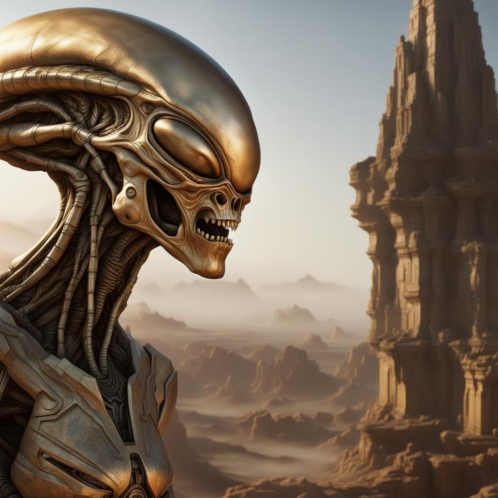 Alien Explorer - AI Generated Artwork - NightCafe Creator