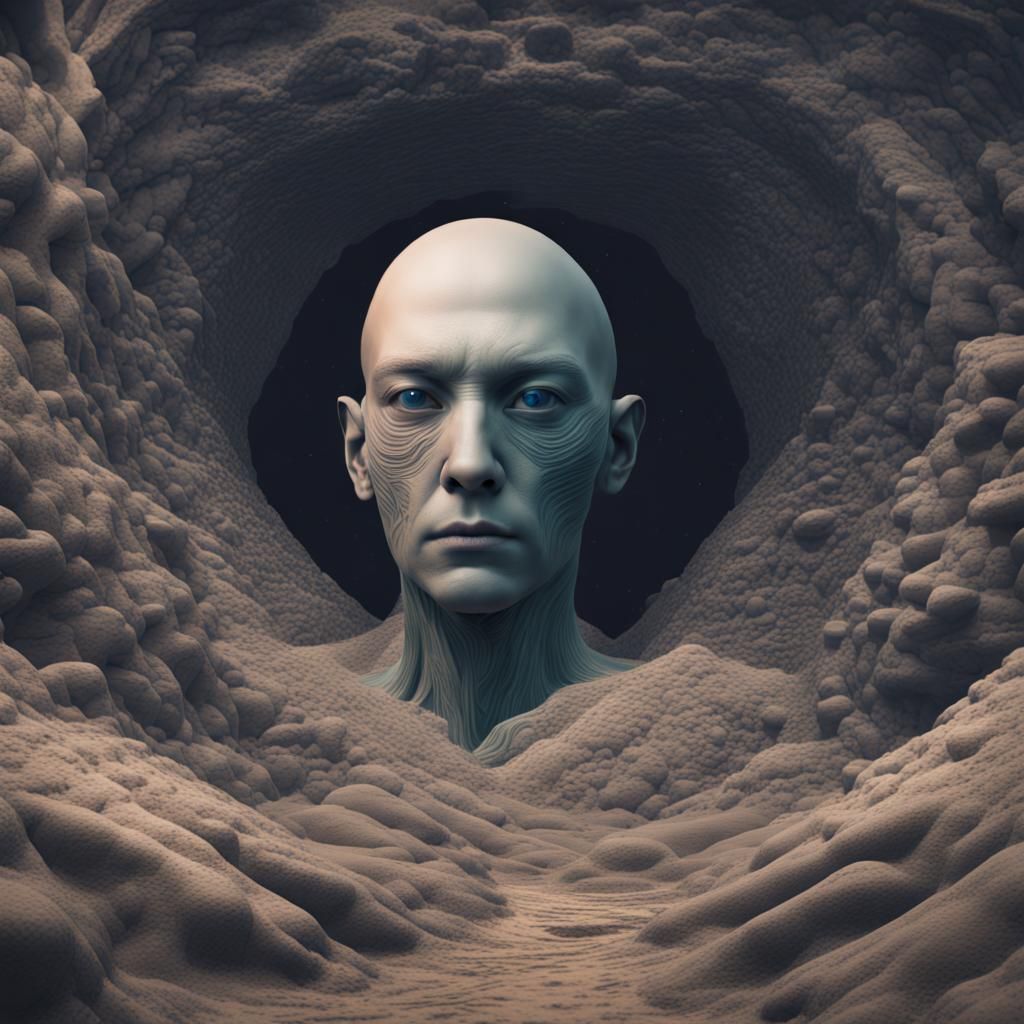 A developer's face morphing - AI Generated Artwork - NightCafe Creator