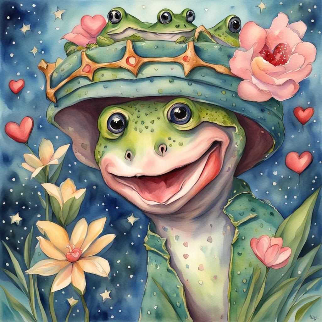 Toad-ally Cool! - AI Generated Artwork - NightCafe Creator