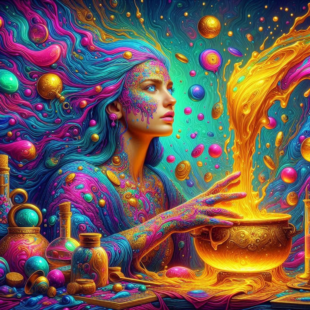 Medieval Alchemist - AI Generated Artwork - NightCafe Creator