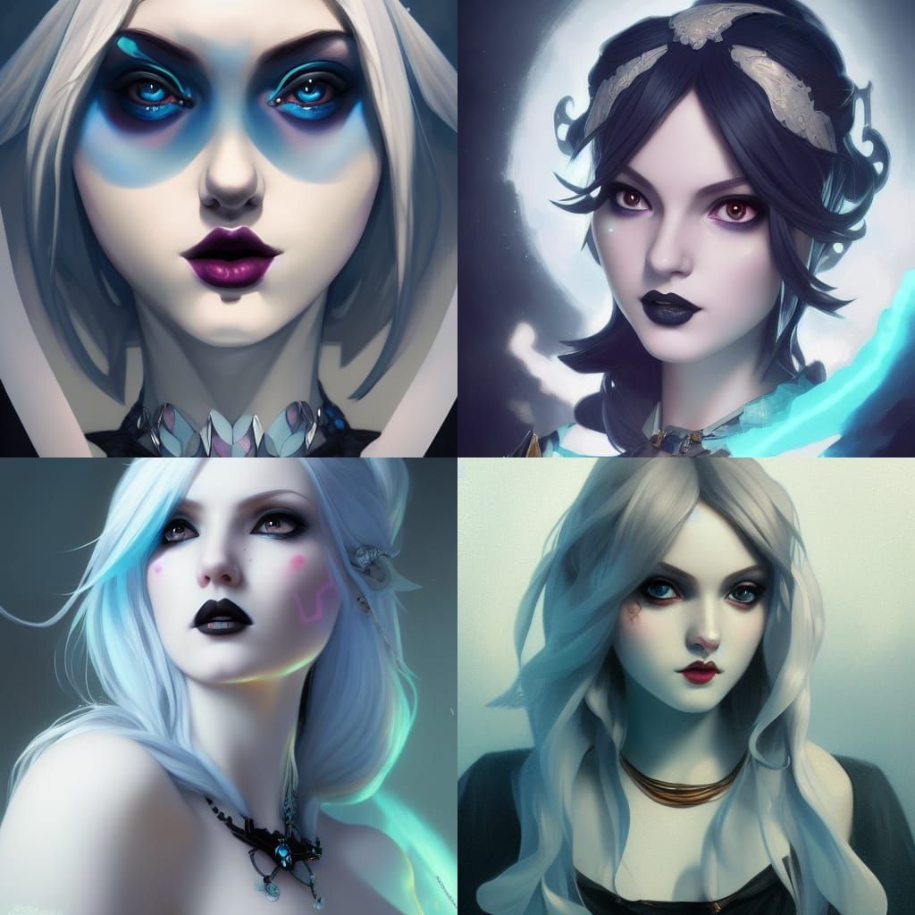 goth rosalina - AI Generated Artwork - NightCafe Creator