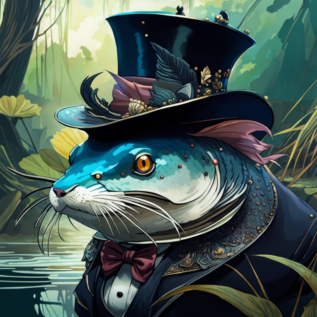 What I Think a Catfish is is Not What the AI Thinks a Catfish is - AI Generated Artwork ...