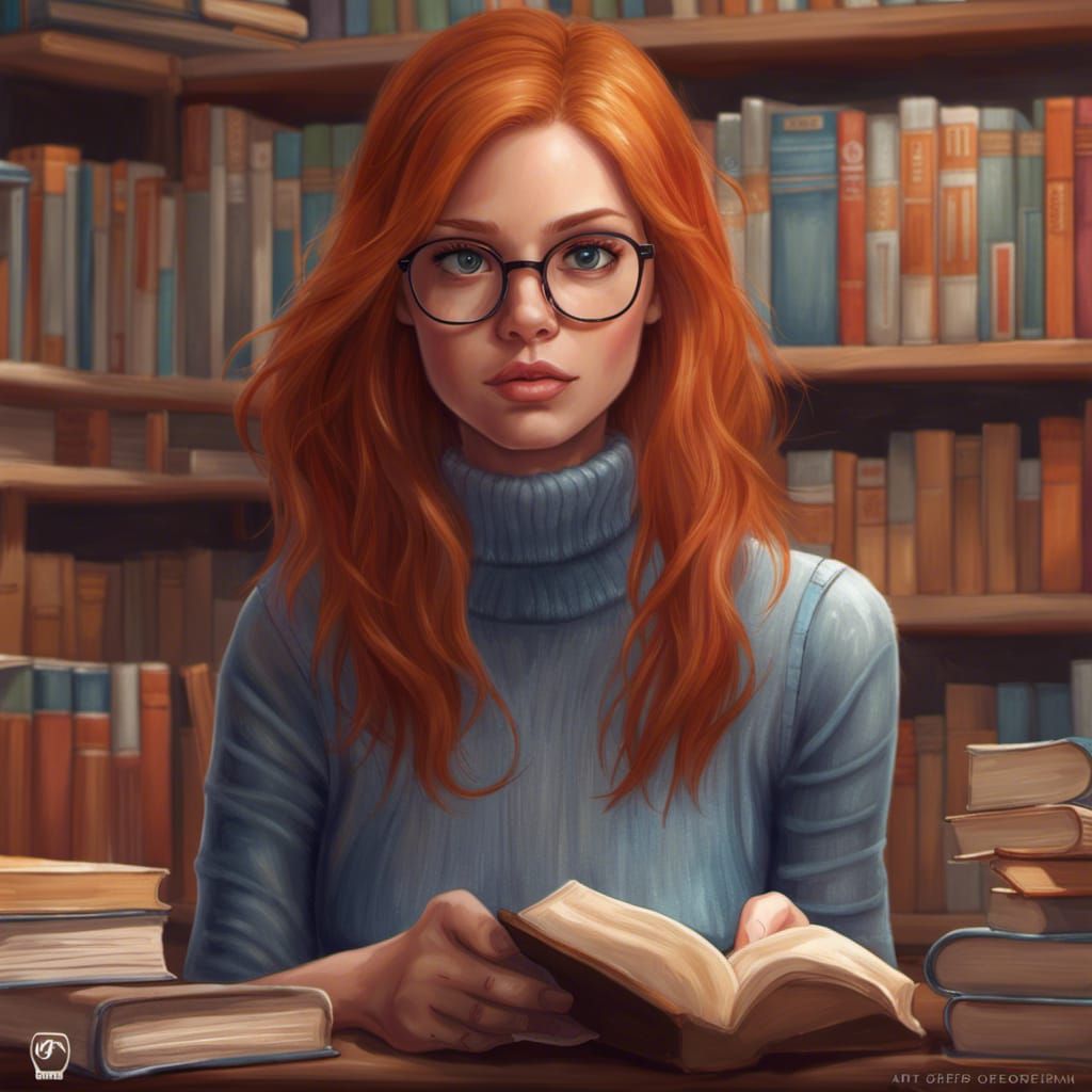 gorgeous redhead - AI Generated Artwork - NightCafe Creator