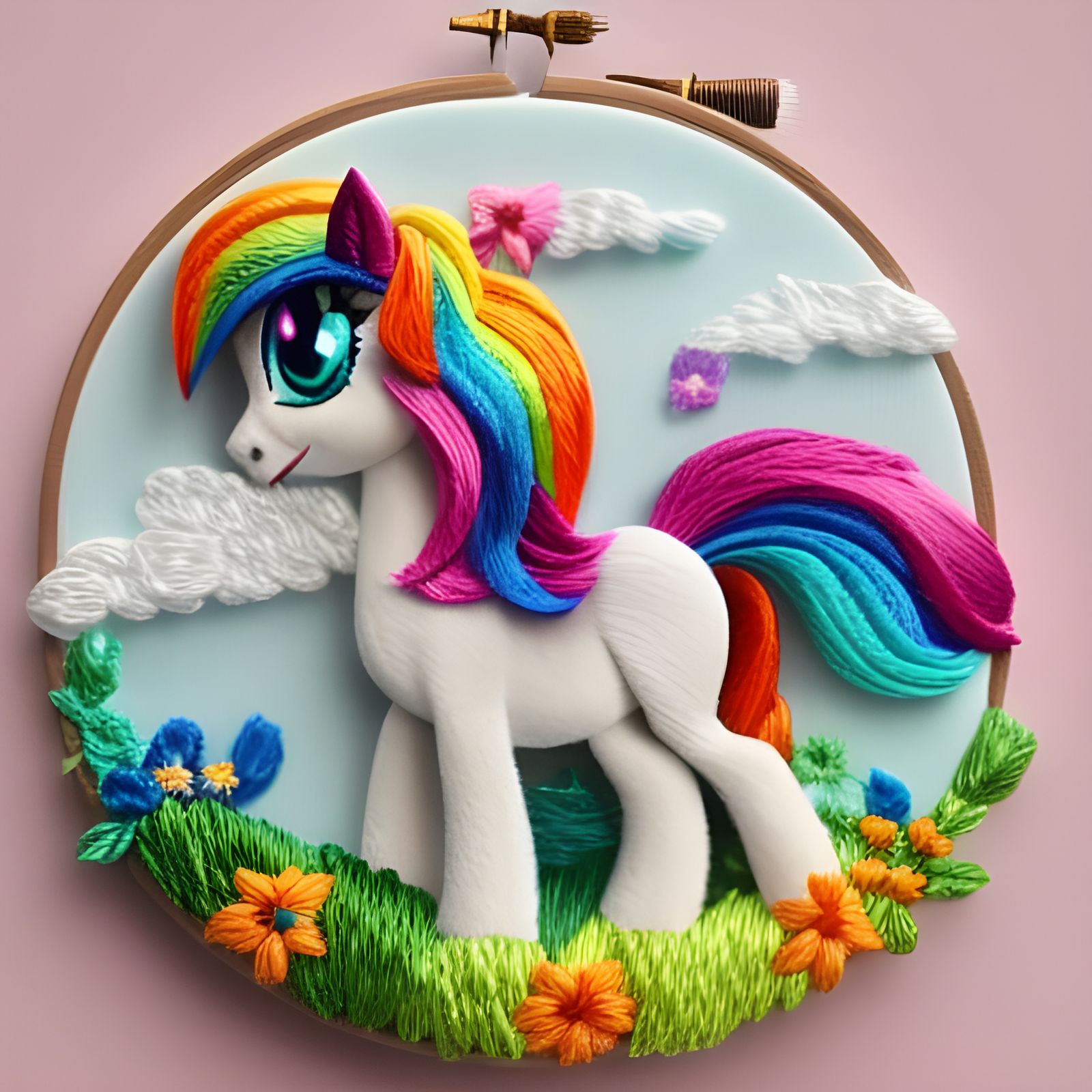 My little pony - AI Generated Artwork - NightCafe Creator