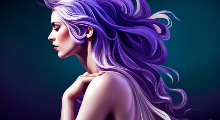 "the color purple" - AI Generated Artwork - NightCafe Creator