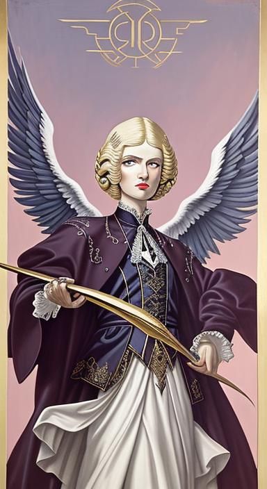 An Angelic Judge - AI Generated Artwork - NightCafe Creator