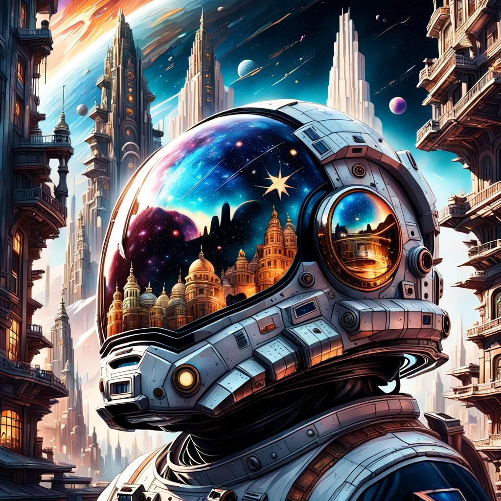 In Space - AI Generated Artwork - NightCafe Creator