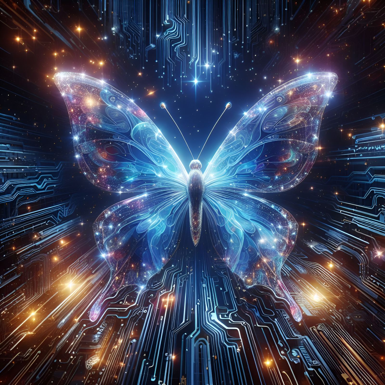 'The Butterfly Effect' (23nov23, Dall-E-3 - AI Generated Artwork ...