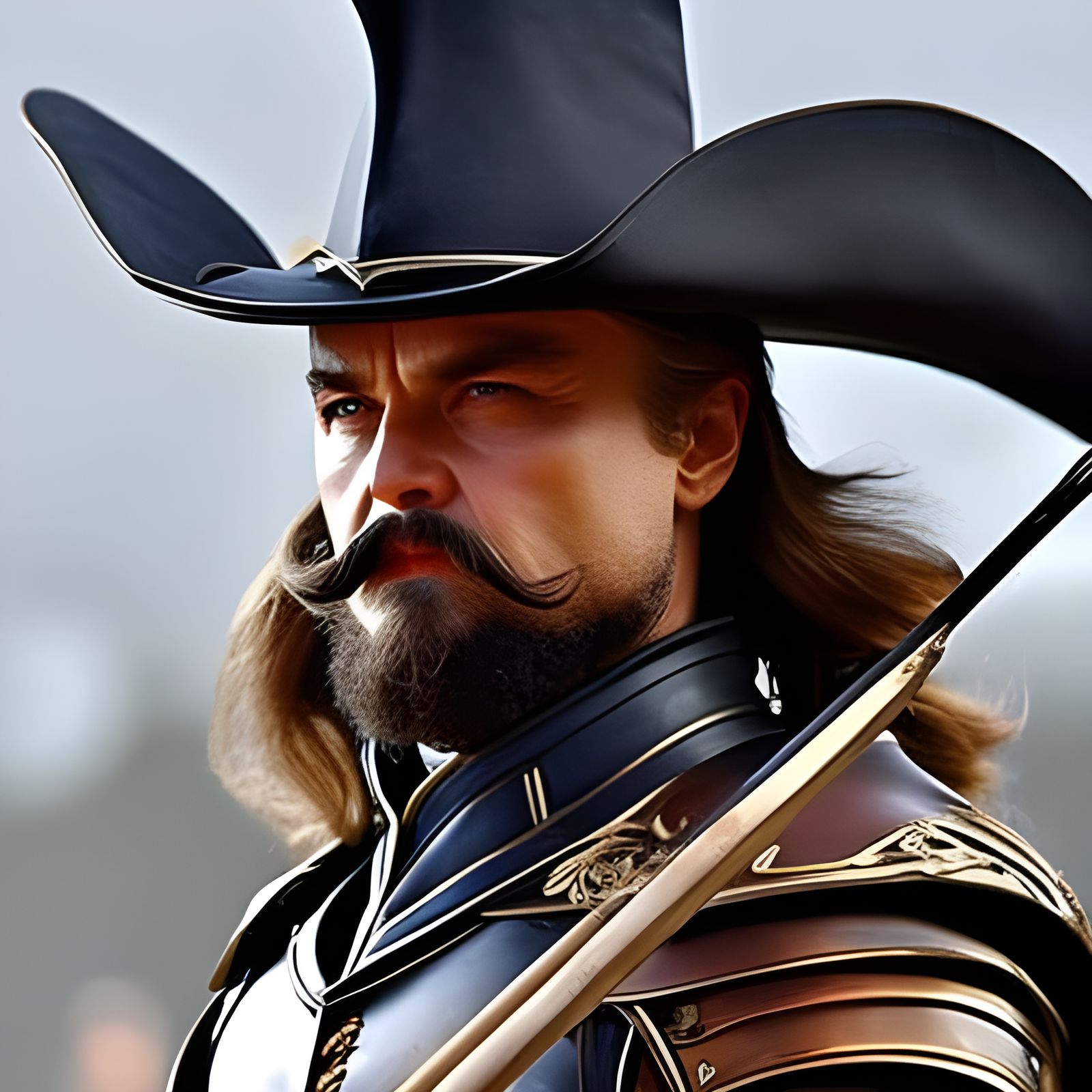 Musketeer François - AI Generated Artwork - NightCafe Creator