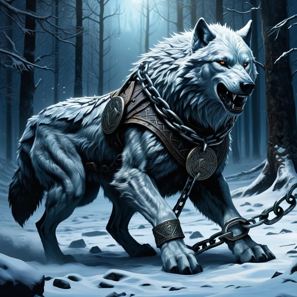 Gleipnir (Norse Mythology): The Unbreakable Chain Used to Bind the Wolf ...