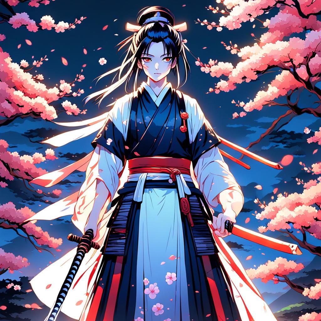 Samurai Goddess - Anime-Inspired Goddess of Japan in Tradi...