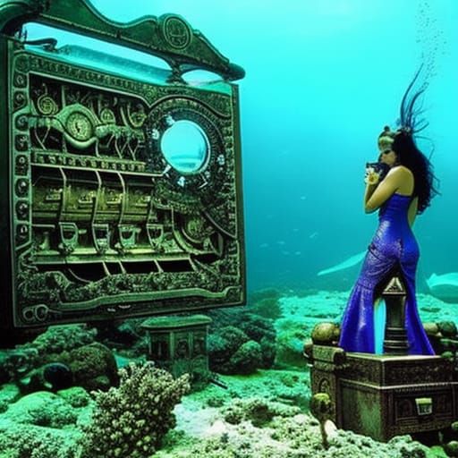 Ancient Computer - AI Generated Artwork - NightCafe Creator