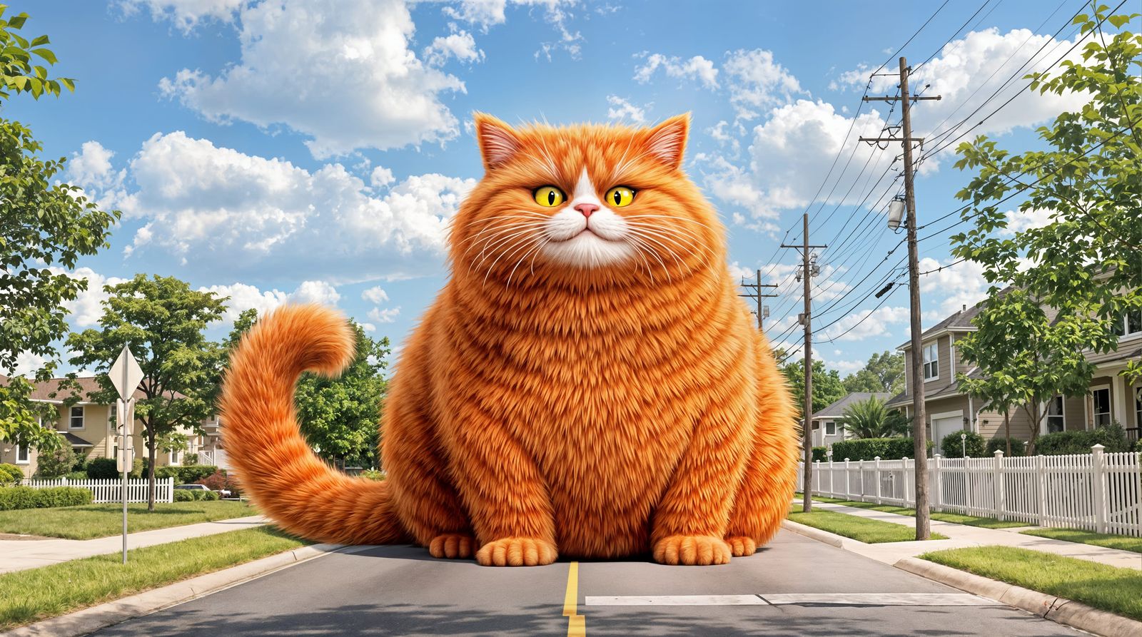 Catford the Big Red....Cat - Gigantic Red Feline Dominates S...