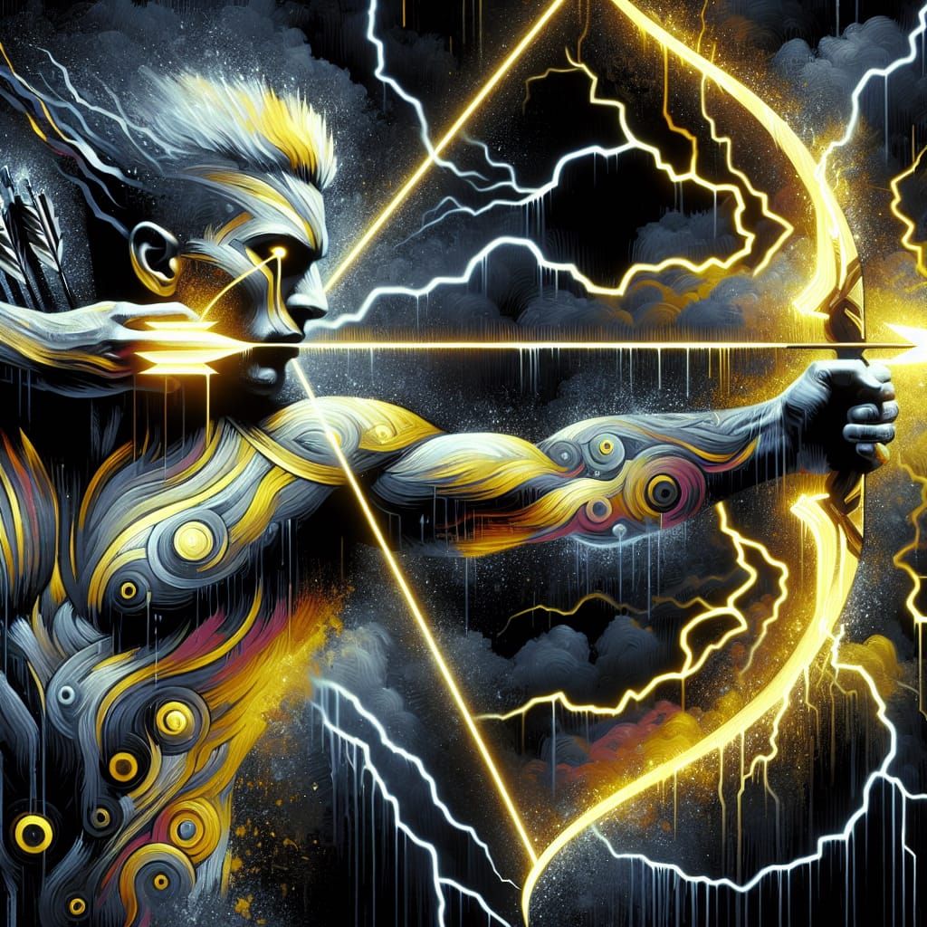 Element: Lightning - AI Generated Artwork - NightCafe Creator