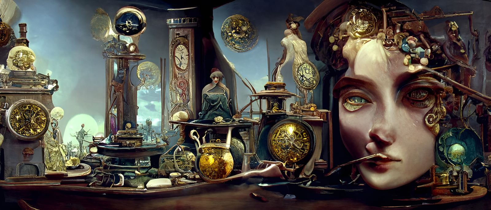 Clio, muse of history - AI Generated Artwork - NightCafe Creator