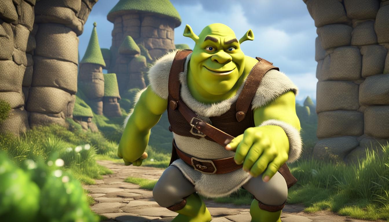 Shrek - AI Generated Artwork - NightCafe Creator