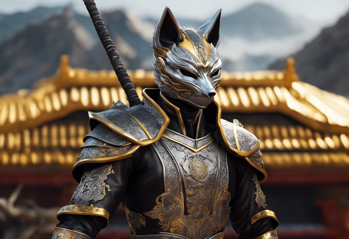 silver fox - AI Generated Artwork - NightCafe Creator