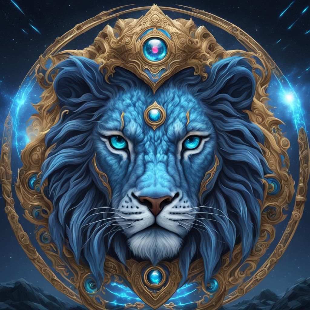 Lion Portal 8-8 - AI Generated Artwork - NightCafe Creator