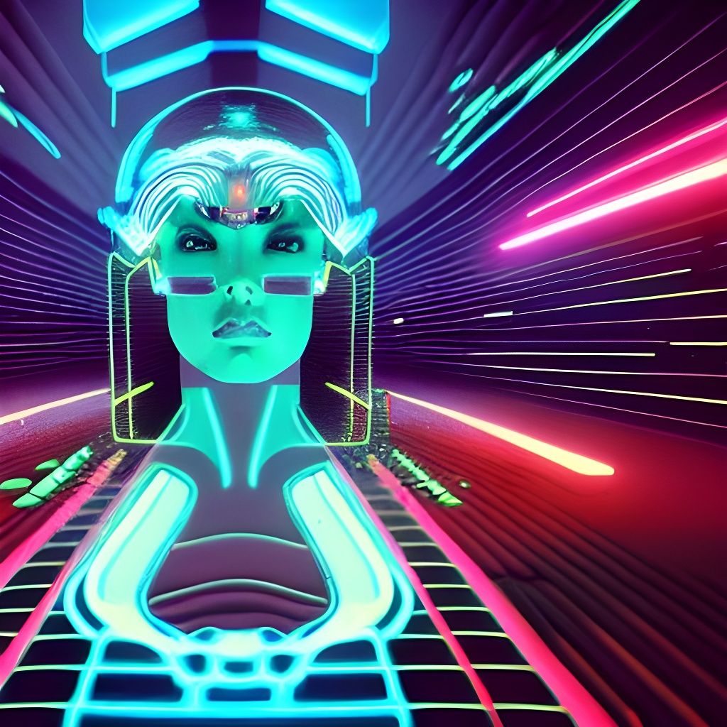 Opening the Third Eye with Technomancy - AI Generated Artwork ...