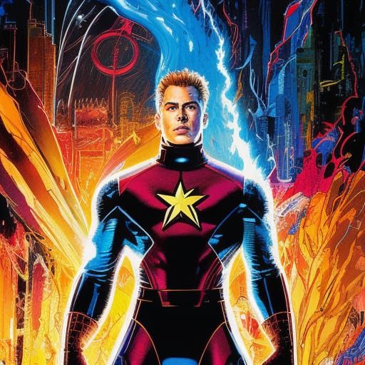 Super Hero - AI Generated Artwork - NightCafe Creator