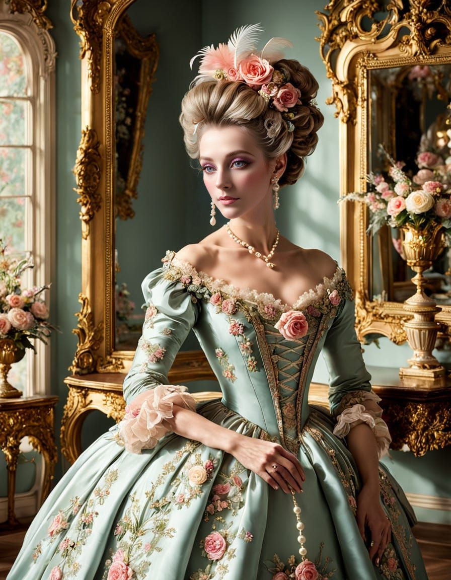 French Rococo Beauty - French Rococo Beauty