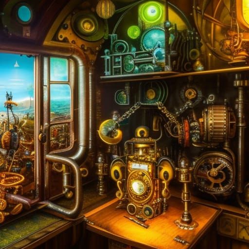 The lab - AI Generated Artwork - NightCafe Creator