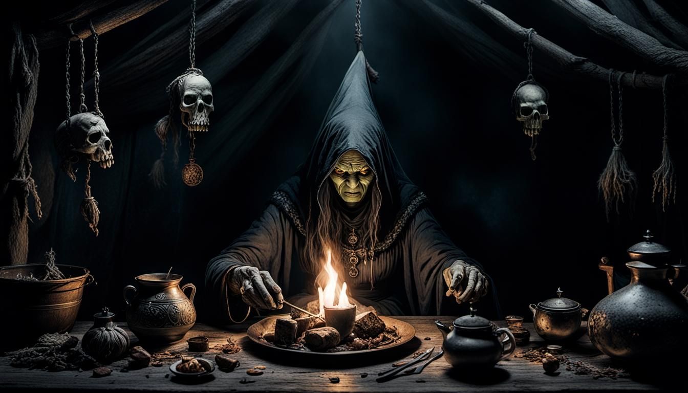 The ritual - AI Generated Artwork - NightCafe Creator