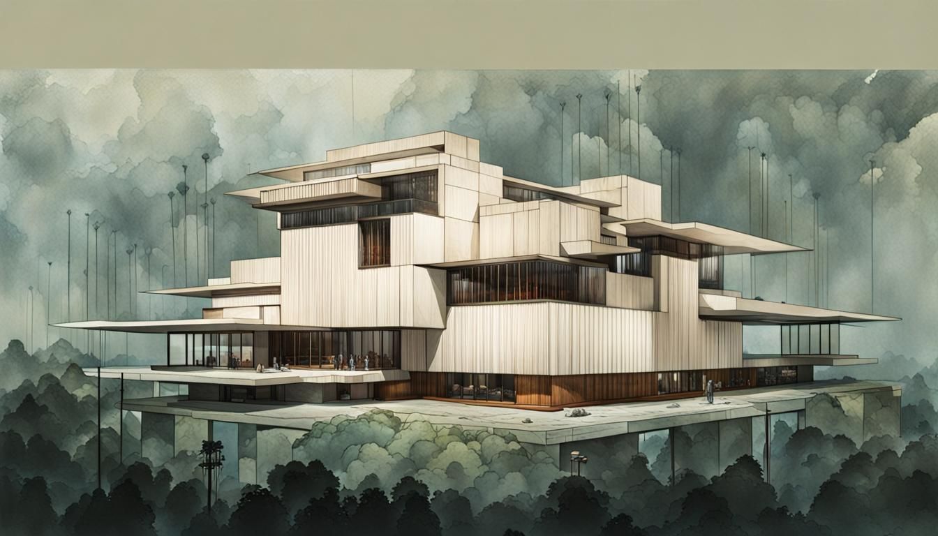 Architectural - AI Generated Artwork - NightCafe Creator