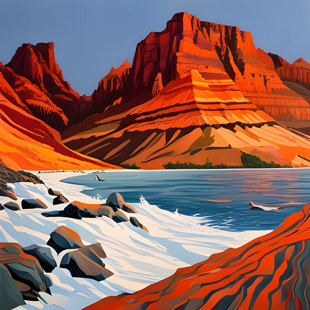 Butte-iful - AI Generated Artwork - NightCafe Creator