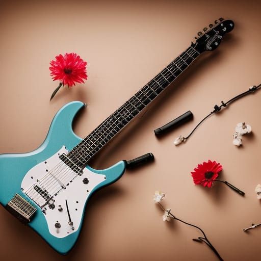 Guitar - AI Generated Artwork - NightCafe Creator