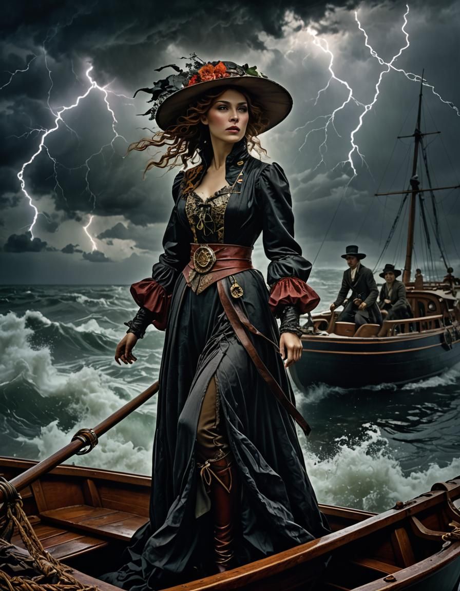 Storm Witch - AI Generated Artwork - NightCafe Creator