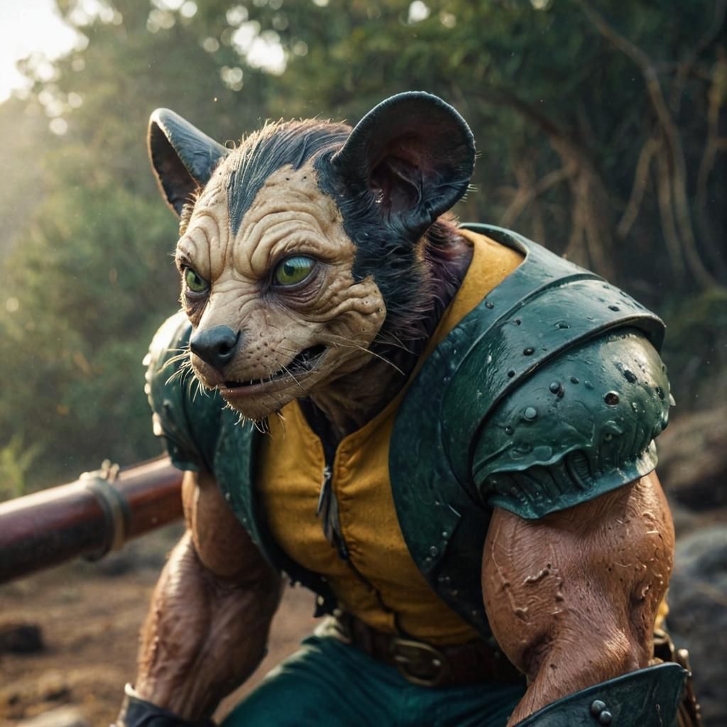 Mickey Wolverine - AI Generated Artwork - NightCafe Creator