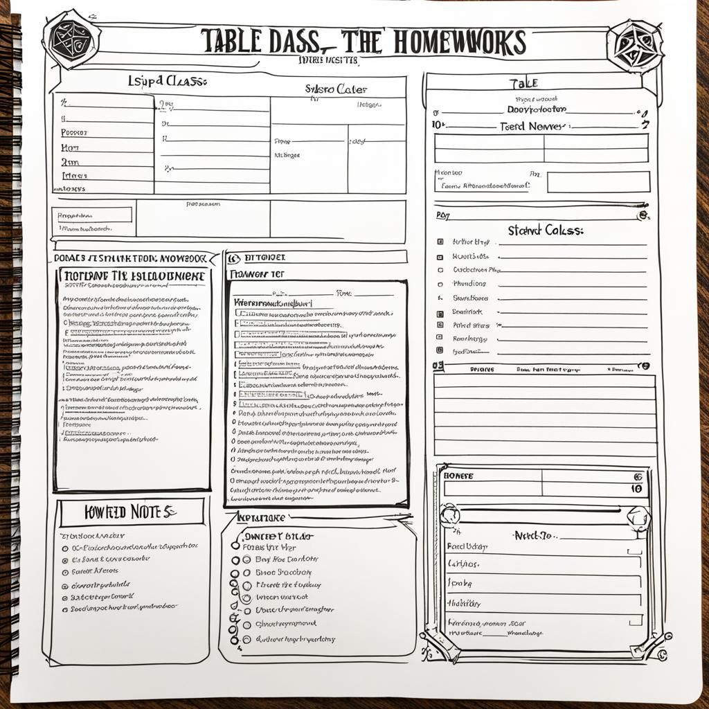 The AI's Character Sheet - AI Generated Artwork - NightCafe Creator