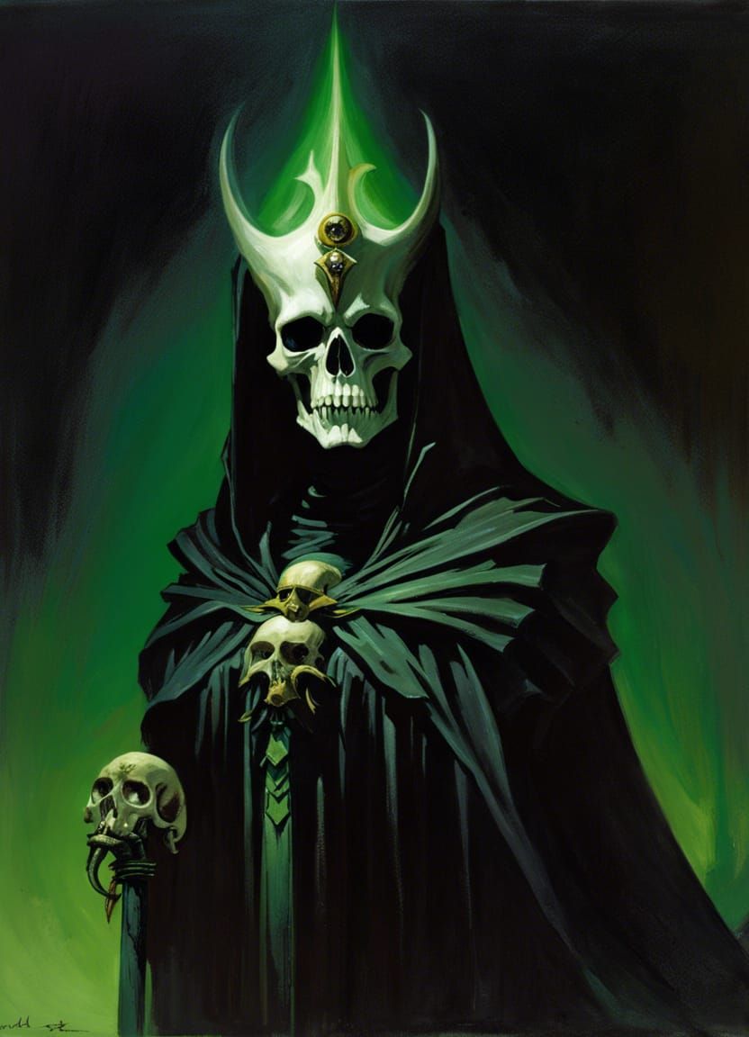 Lich Queen Silana. Ruler of Sirreia 23 - AI Generated Artwork ...