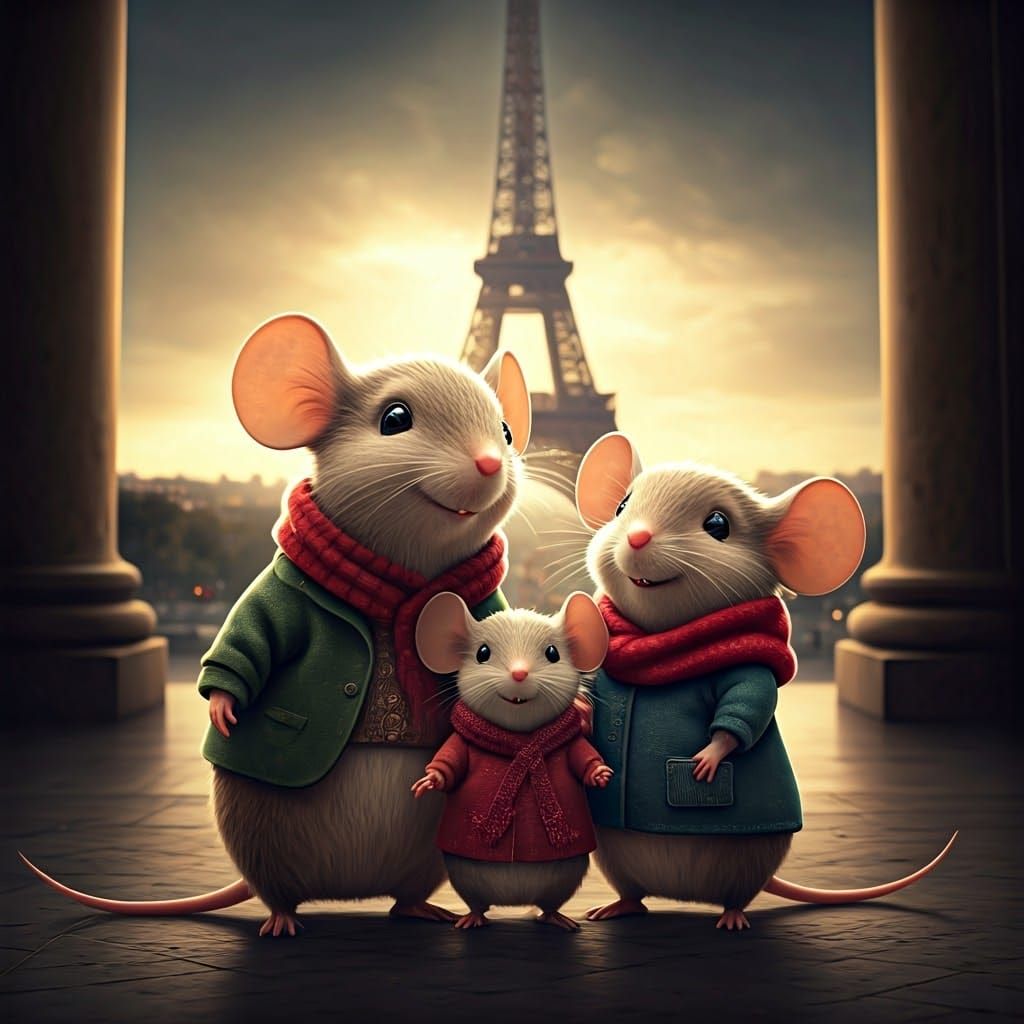 Mice … Paris Holiday - Mice … Paris Holiday