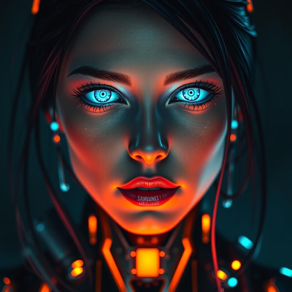 Cybernetic portrait