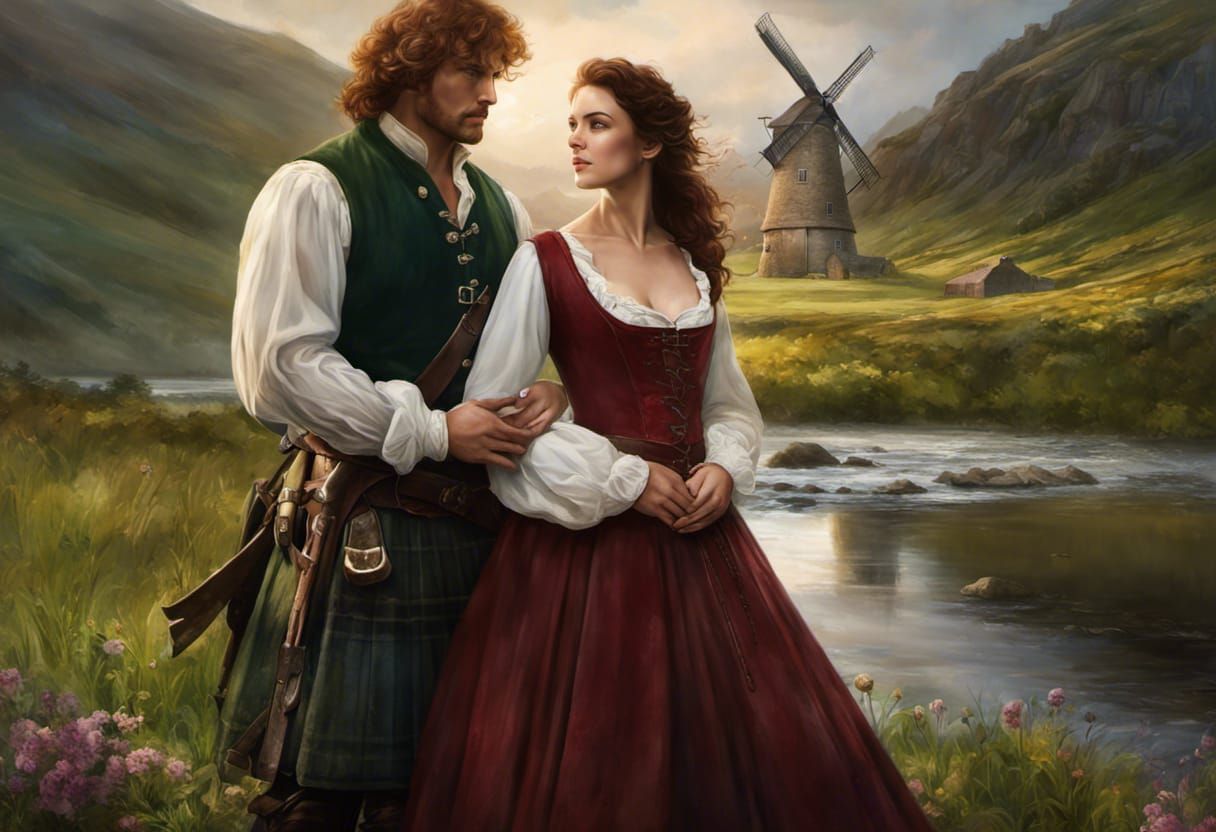 Outlander Portrait - AI Generated Artwork - NightCafe Creator
