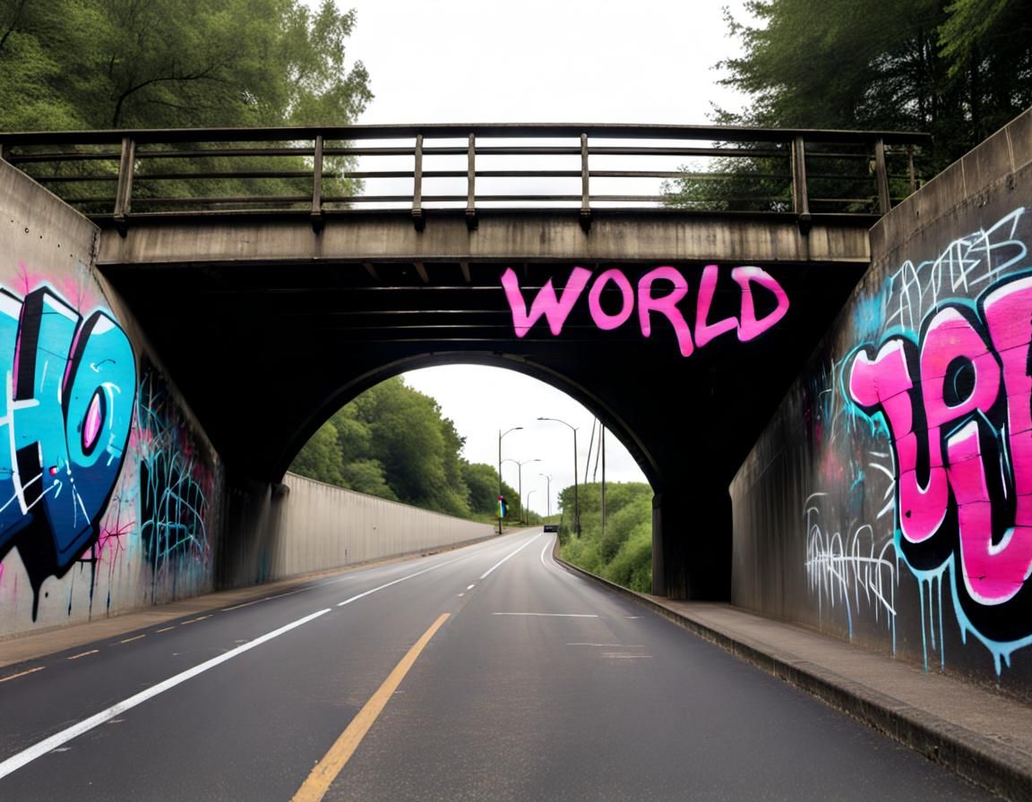 Graffiti World - AI Generated Artwork - NightCafe Creator