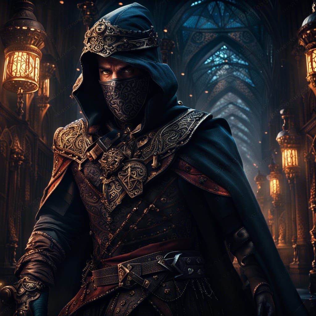 A Master Thief Rogue - AI Generated Artwork - NightCafe Creator