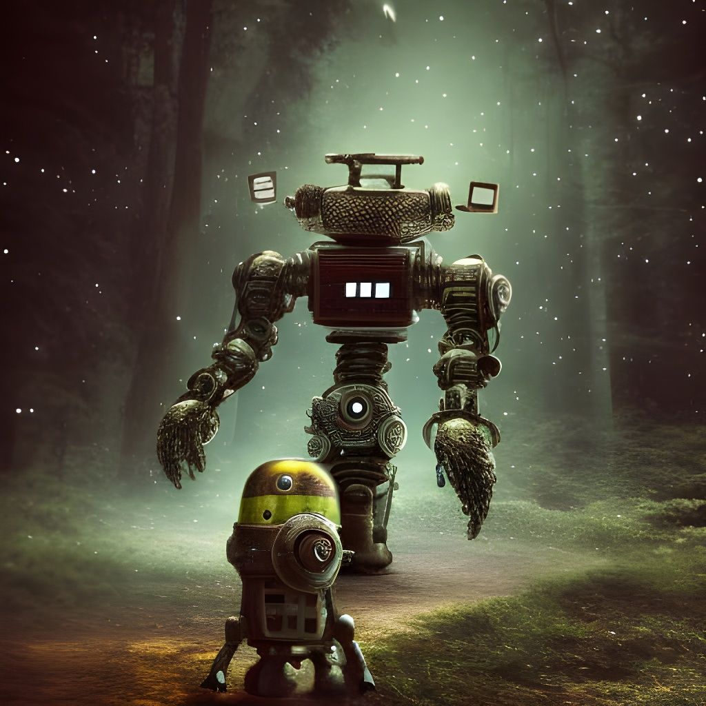 Robotrip - AI Generated Artwork - NightCafe Creator