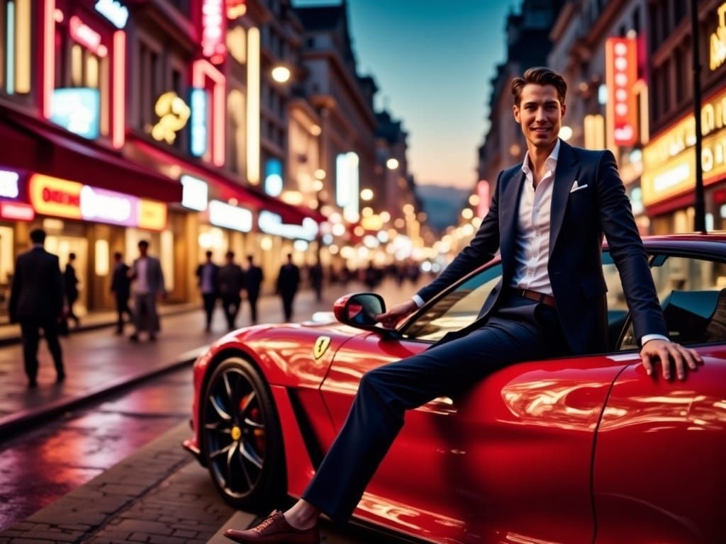 Watch out ladies, he's on the hunt - Dashing Businessman in ...