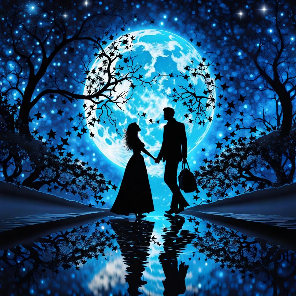 Falling in Love - AI Generated Artwork - NightCafe Creator