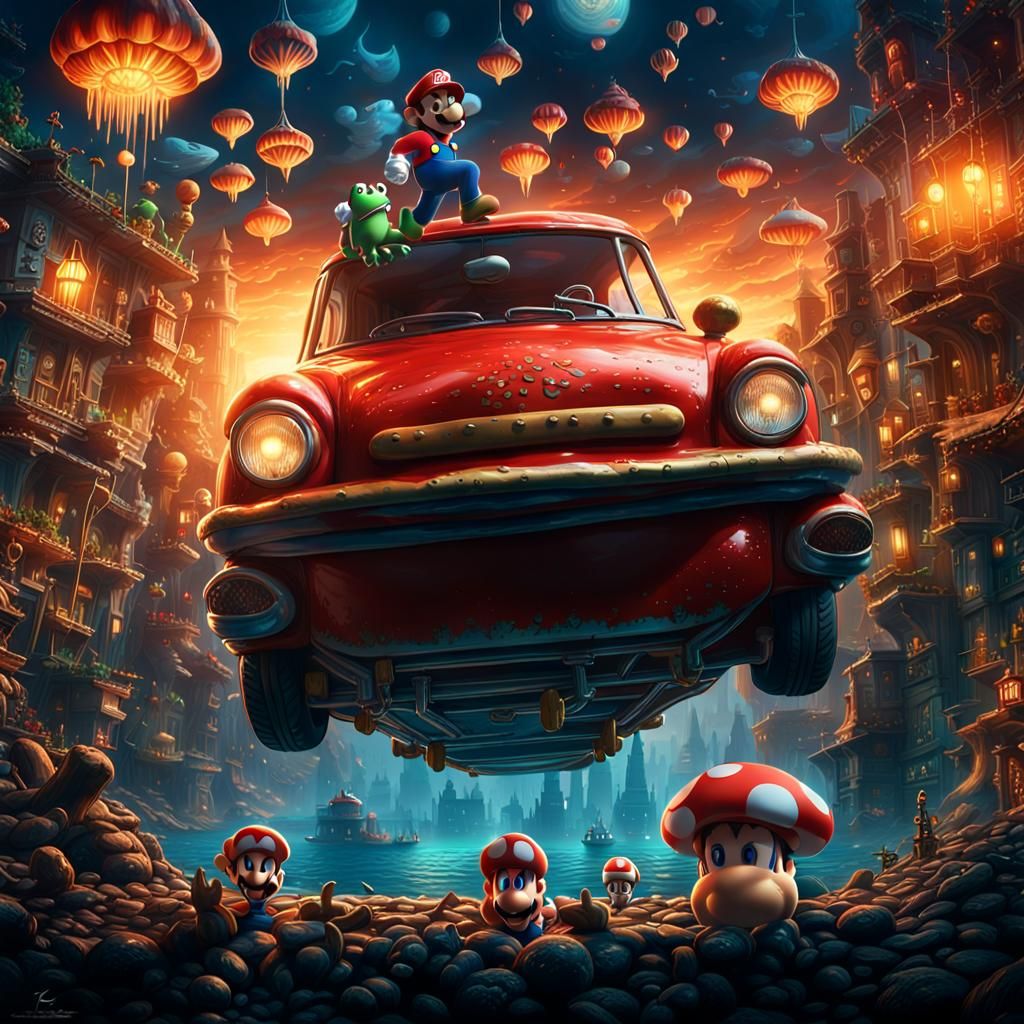 Super Mario World - AI Generated Artwork - NightCafe Creator