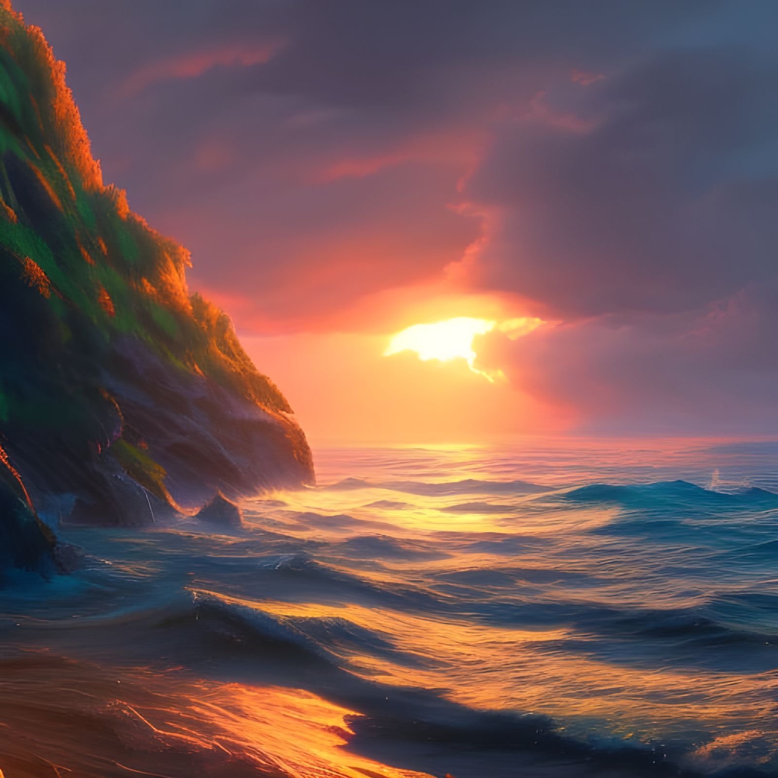 Beautiful Ocean - Beautiful Ocean Concept Art in Unreal Eng...